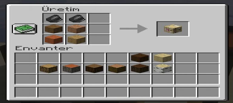 Minecraft Okçu Masası Yapımı 2025 - OYUNDUNYASI.NET
