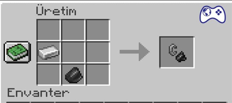 Minecraft Çakmak Yapımı ⭐ Çakmak Kodu (Videolu)