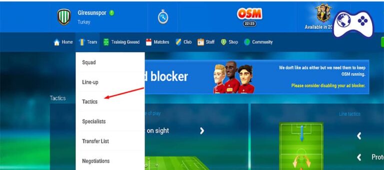 OSM En İyi Taktikler 2025 ⭐ (En Yeni) - OYUNDUNYASI.NET