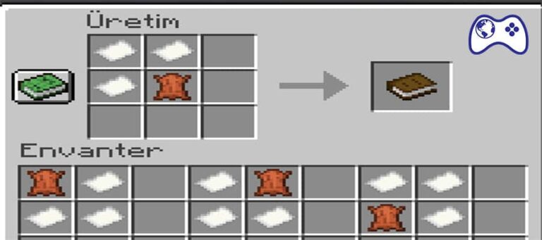 Minecraft Kitap, Kağıt, Kitaplık Yapımı Nasıl Olur? *Video