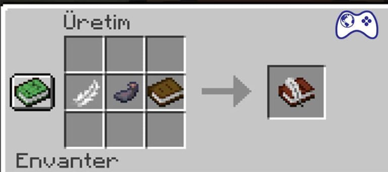 Minecraft Kitap, Kağıt, Kitaplık Yapımı Nasıl Olur? *Video